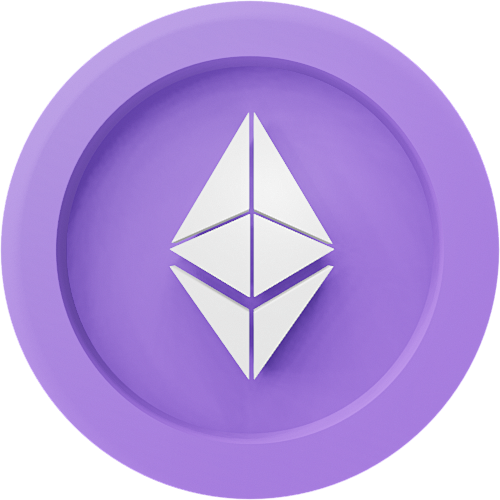 ETH - 100款3D虚拟货币图标合集 100+ 3D cryptos logo