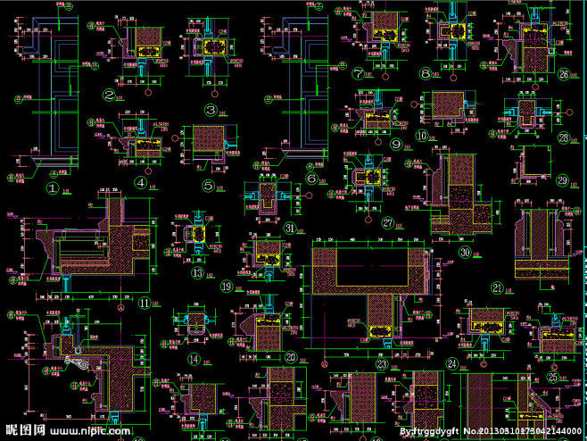 CAD DWG 图纸 平面图 素材 装修 装饰 施工图 平面图 立面图 剖面图 室内设计 建筑设计 样板房 客厅 卧室 卧房 主人房 浴室 卫生间 厨房 餐厅 饭厅 家具 地板 天花 门窗 ...