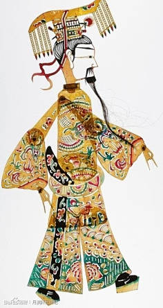 pi ying xi-花瓣网|陪你做生活的设计师 | 皮影戏之杨戬