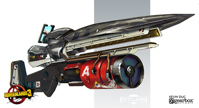 kevin-duc-atlas-rifle-render-花瓣网