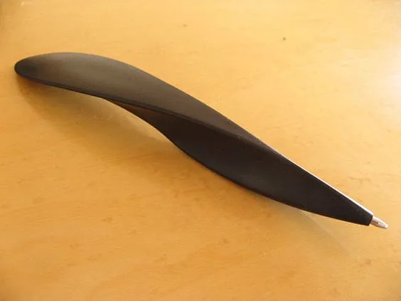 Messmer - Colani Feather promotional ballpoint pen. Organic sculpted ...