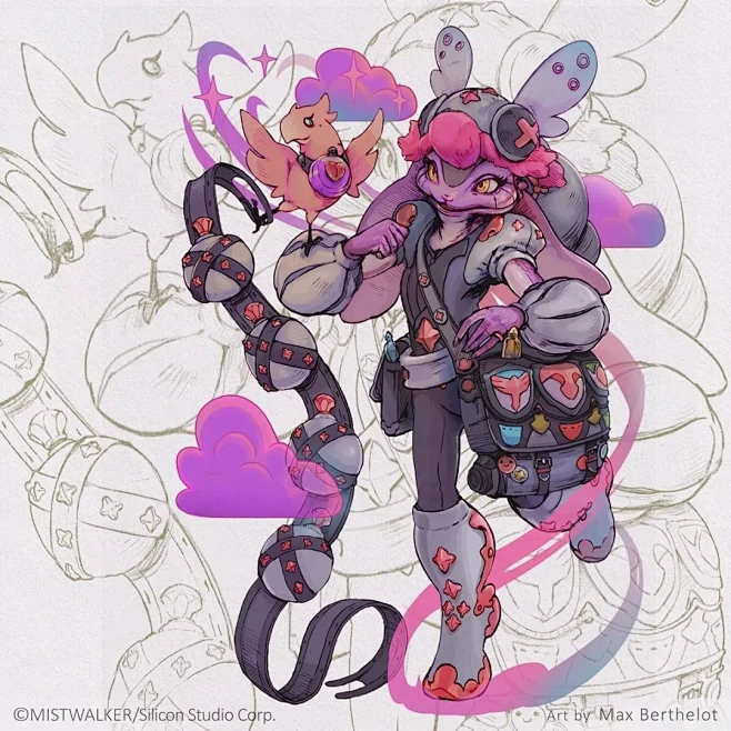 Max Berthelot作品-花瓣网