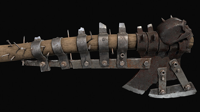 Post Apocalyptic Axe-花瓣网