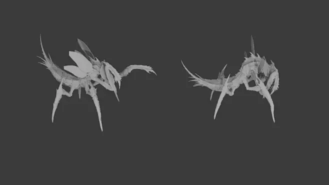 Terminid Stalker Helldivers 2 STL for 3D Printing Miniature Replica ...