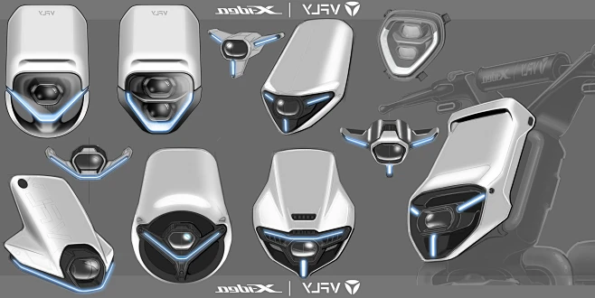 VFLY VFX sketch / 2022 / DESIGNED BY XIDEA :: Behance-花瓣网