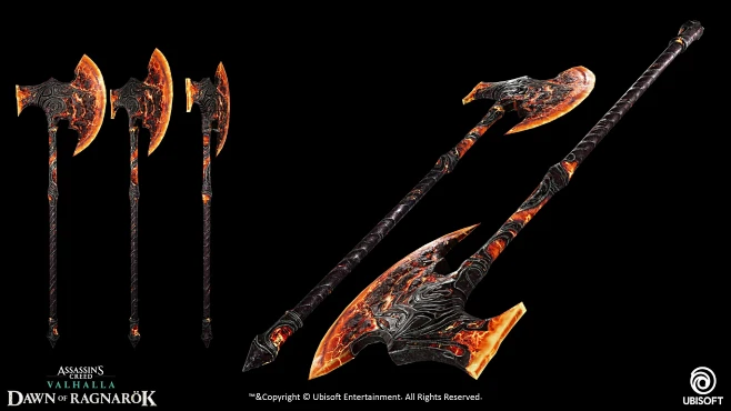 Assassins Creed Valhalla Dawn Of Ragnarok Weapons-花瓣网