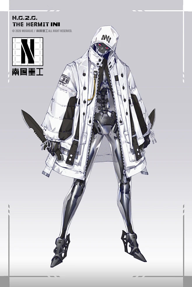 南国重工-隐士（N.G.Z.G.-The Hermit, GuoJie Wu : 南国重工-隐士（N.G.Z.G.-The Hermit by ...