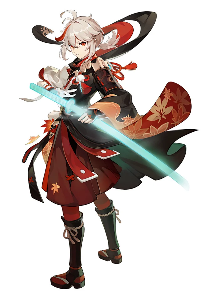 Kaedehara Kazuha Art from Genshin Impact-花瓣网