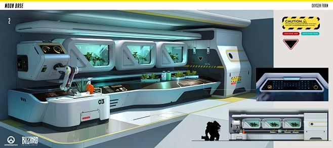 Overwatch - Horizon Lunar Colony , Oscar Cafaro-花瓣网