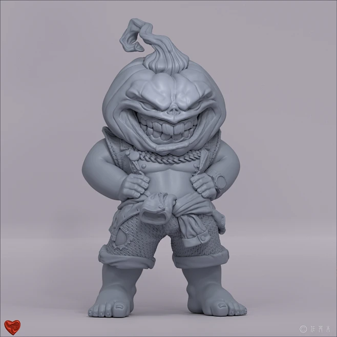 南瓜娃_RuiBen作品_其他_CG模型网-花瓣网