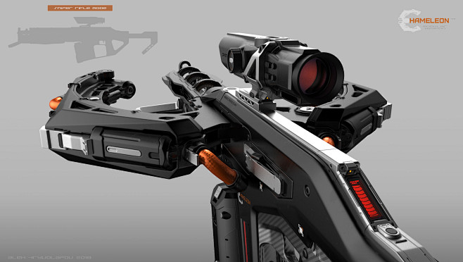 Chameleon modular rifle, Alex Kryvolapov : The goal was to create a ...