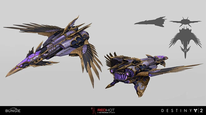 Destiny 2 - Ship Concept Designs-花瓣网