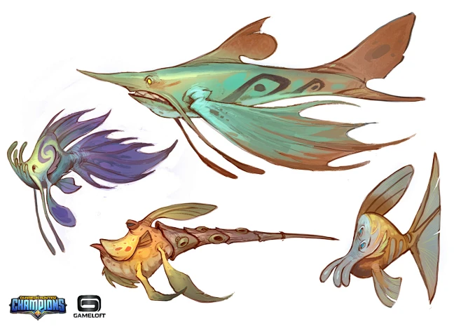Coral Kingdom Princess and Fish, James Loy Martin : Copyright Gameloft ...