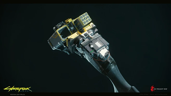 Cyberpunk 2077 - Militech Mk.31 HMG, Csaba Szilagyi : Concept art by ...