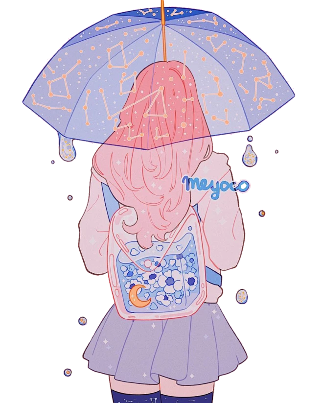 日本插画师Meyoco作品鉴赏-花瓣网