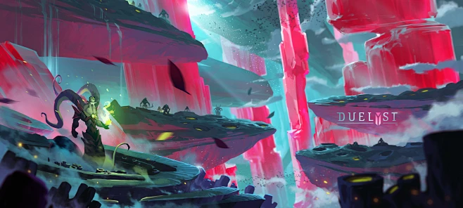 Counterplay Games : Duelyst Artwork https://duelyst.com/-花瓣网