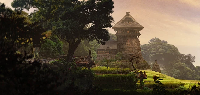Farmer Tower Fields-花瓣网