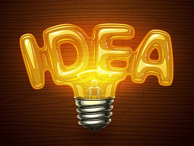 Idea bulb-花瓣网