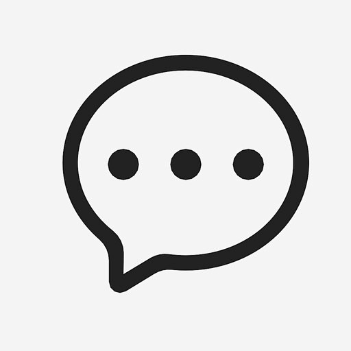 语音气泡信息图标_88ICON https://88icon.com 语音气泡 信息