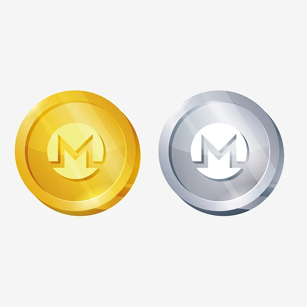 矢量M币代币下载 https://88ICON.com 银币 PNG免抠图下载 装饰 卡通 游戏币 LOGO-花瓣网