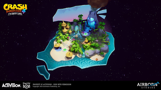 Crash Bandicoot 4 - Dimensional Map-花瓣网