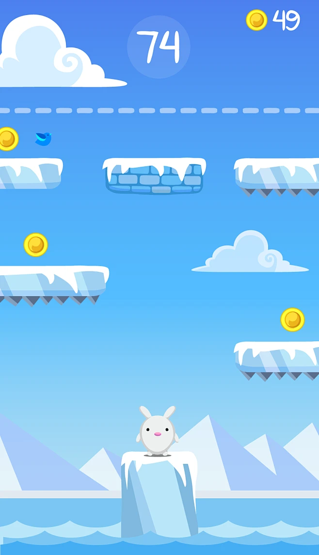 Jump To Space Mobile Game : Jump To Space is a one-tap arcade up-and ...