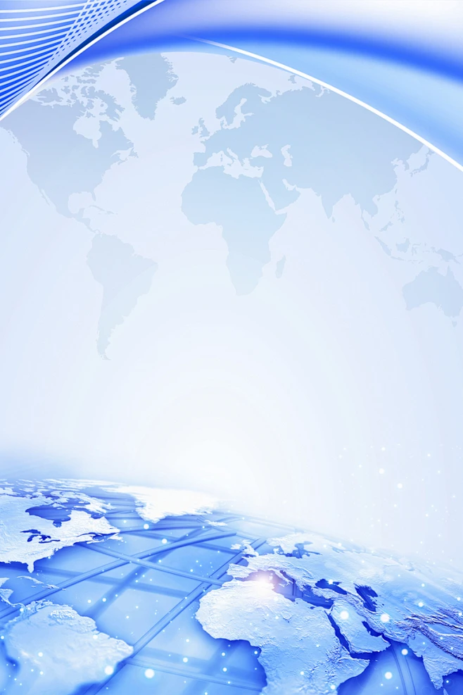 蓝色地球科技展览平面广告-花瓣网