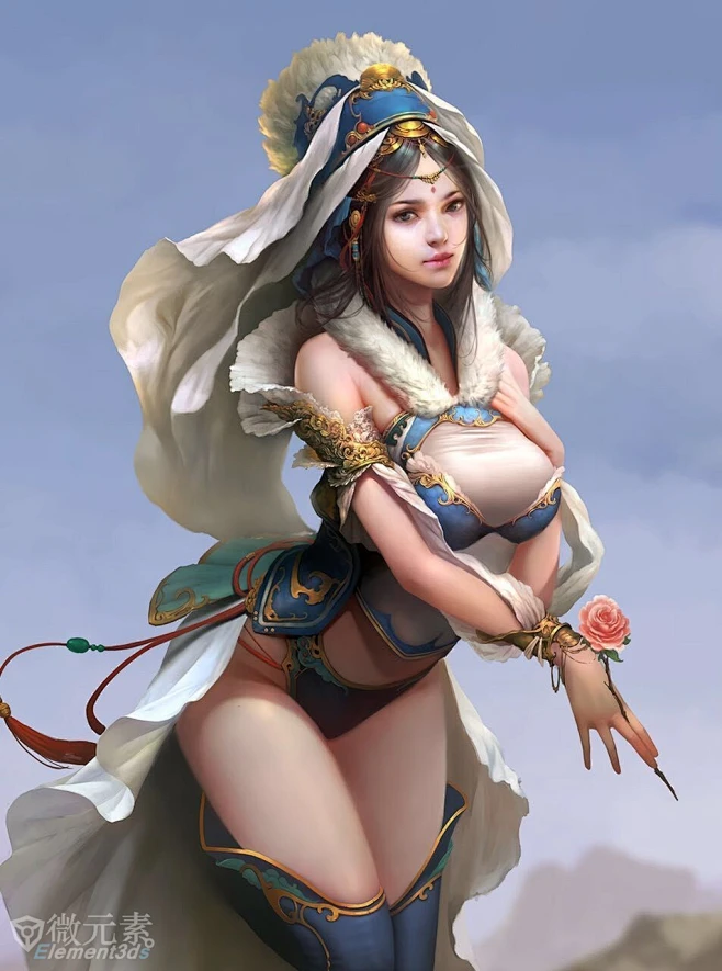 各种女妖（中式）-东方神韵-微元素Element3ds - Powered by Discuz!-花瓣网