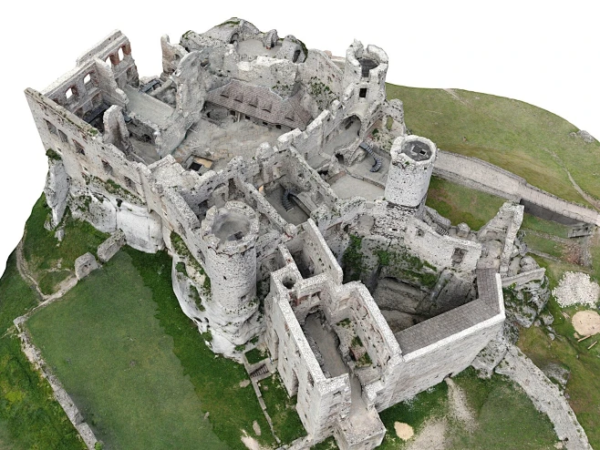 Castle Ruins , Asset Scan : https://www.turbosquid.com/3d-models/3d ...