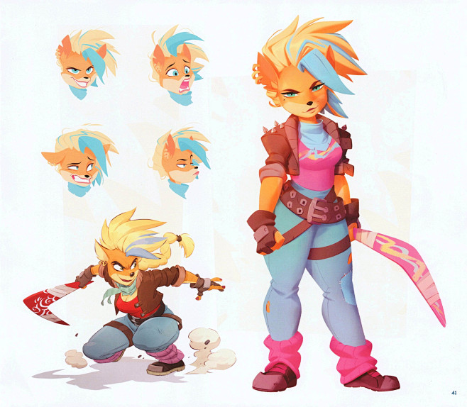 {游戏系列} 美国 Crash 4（场景，角色，UI。。）