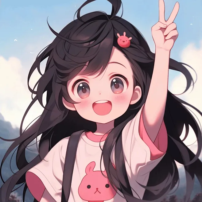 可爱女生头像-花瓣网