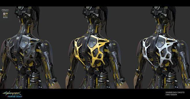 Song So Mi Early Concept Design - Cyberpunk 2077 Phantom Liberty-花瓣网