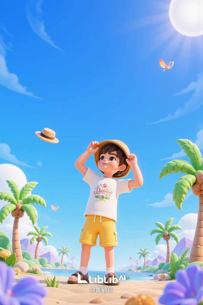 FLUX｜运营3D场景海报-Draco-LoRA-E_AIxD-LiblibAI-花瓣网