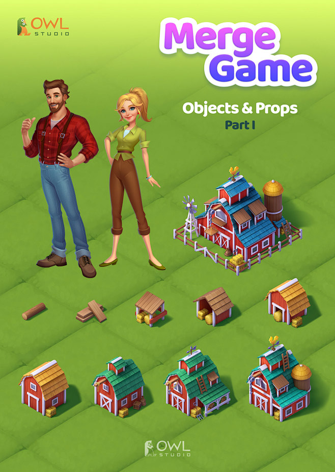 Merge Game - Objects Props - Part 1