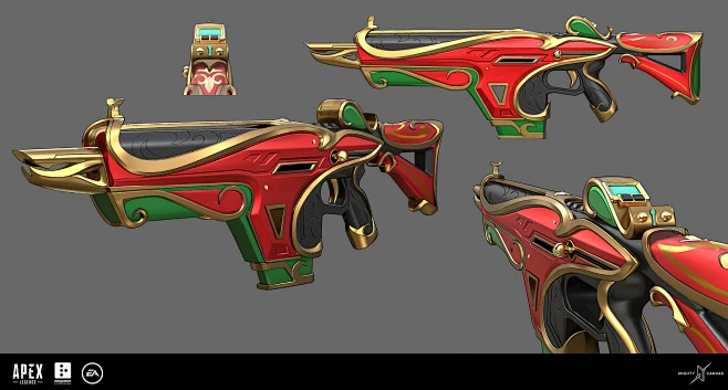 Apex Legends- Legendary Volt Skin -花瓣网