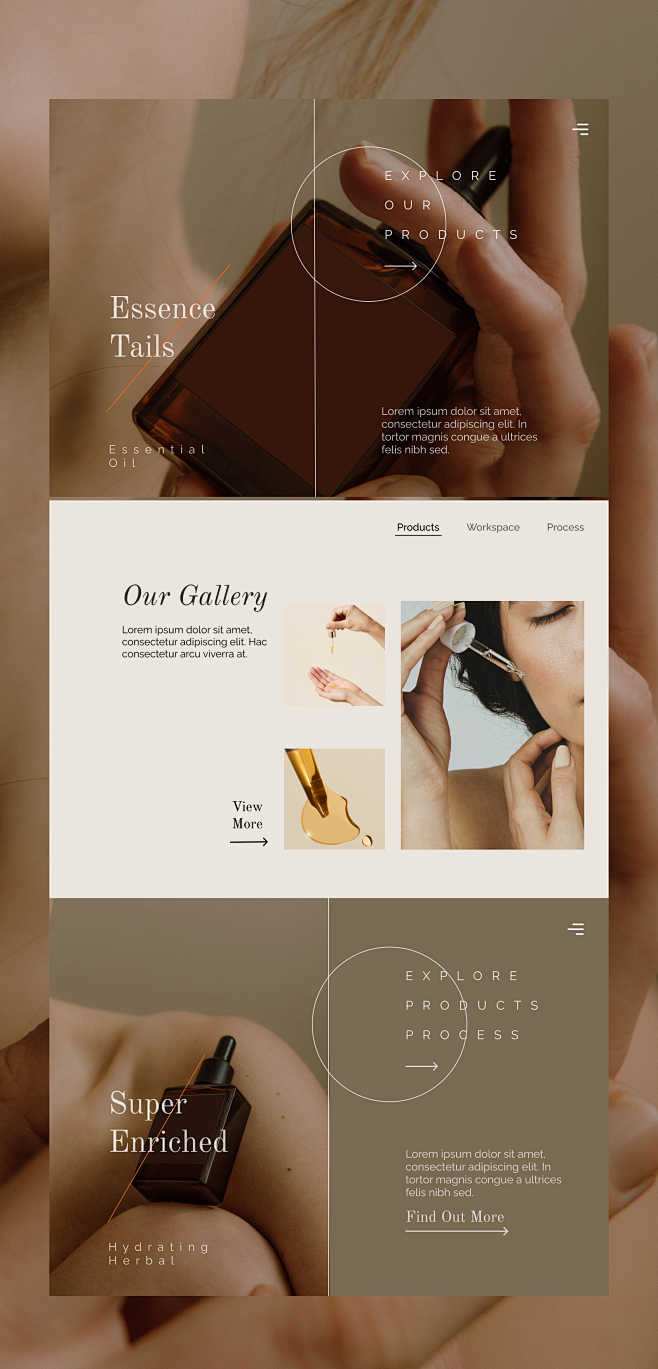 Aesthetic Website Design