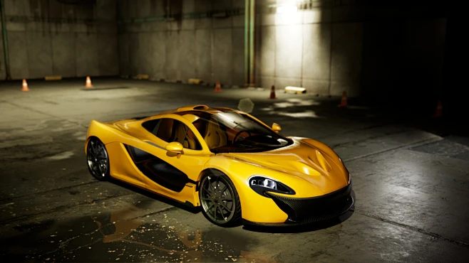 McLaren P1 | Unreal Engine 4, Guillaume Perret : Realtime rendering in Unreal Engine 4 ...