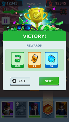 IDLE_UI-花瓣网|陪你做生活的设计师 | me Game Assets game mobile Game Art game ui ...