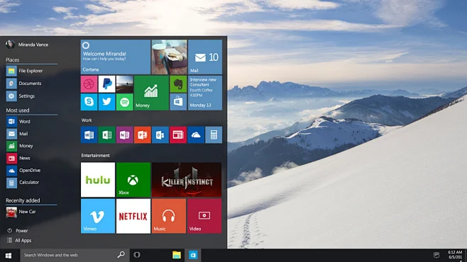 Windows 10 UI-花瓣网