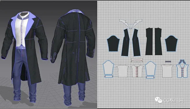 Marvelous Designer打板图更新 : Marvelous Designer打板图更新-花瓣网