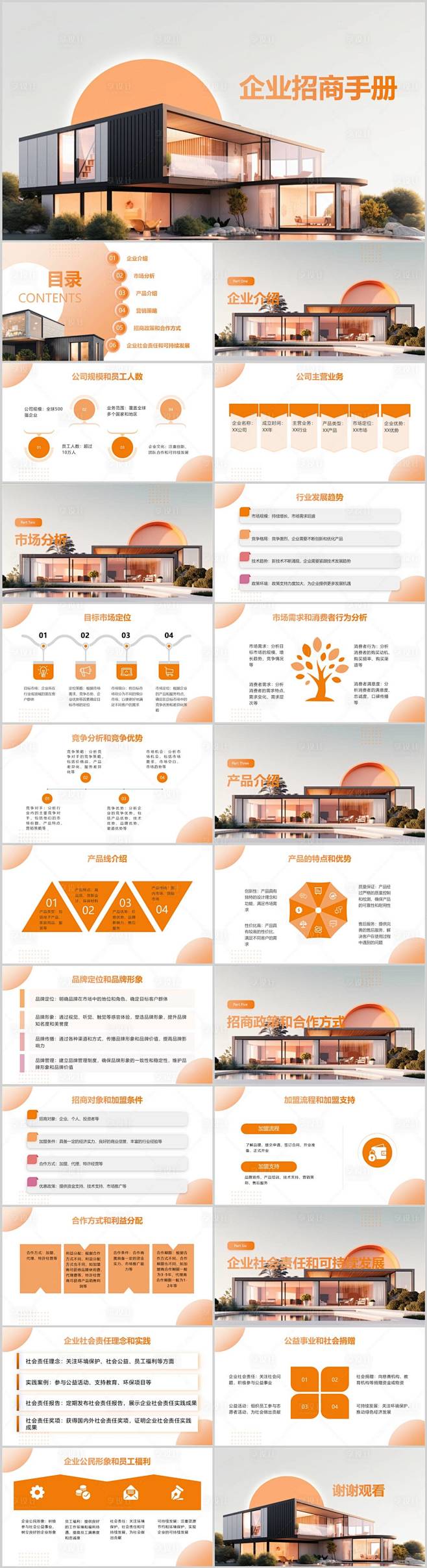 企业招商手册PPT-素材库-sucai1.cn