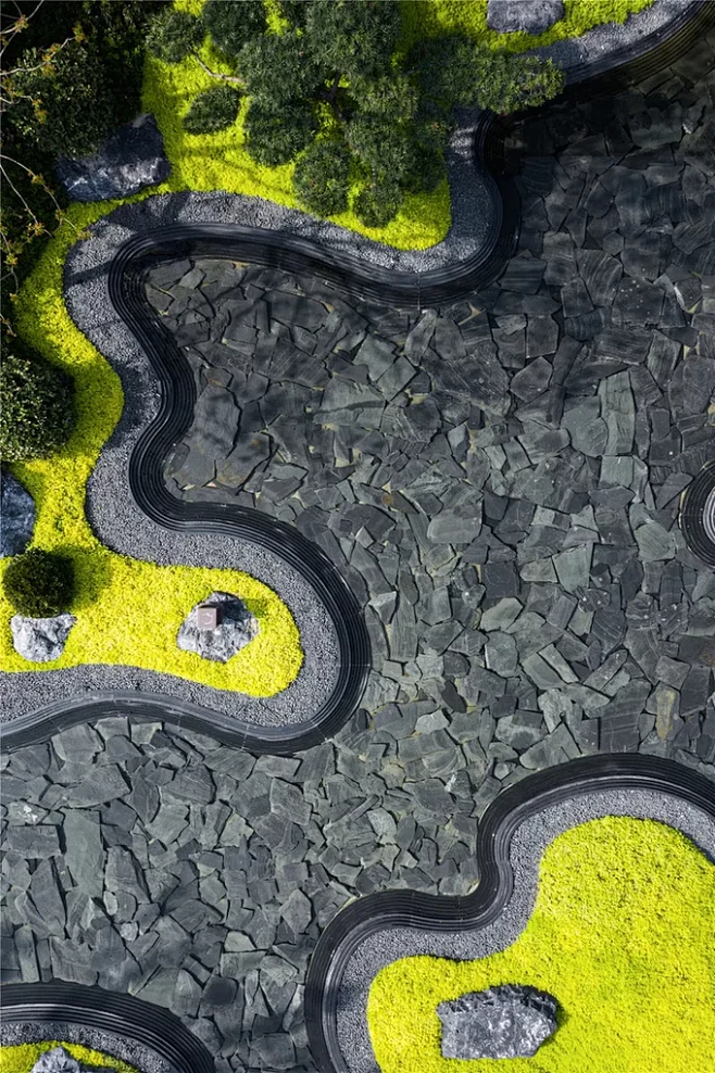 禅意水景-花瓣网