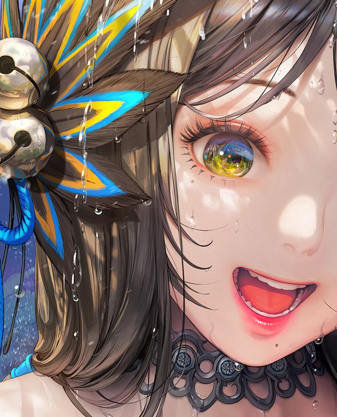 「Happy Bari in valley 幸せな谷のバリ」/「血羅」の漫画 [pixiv]-花瓣网