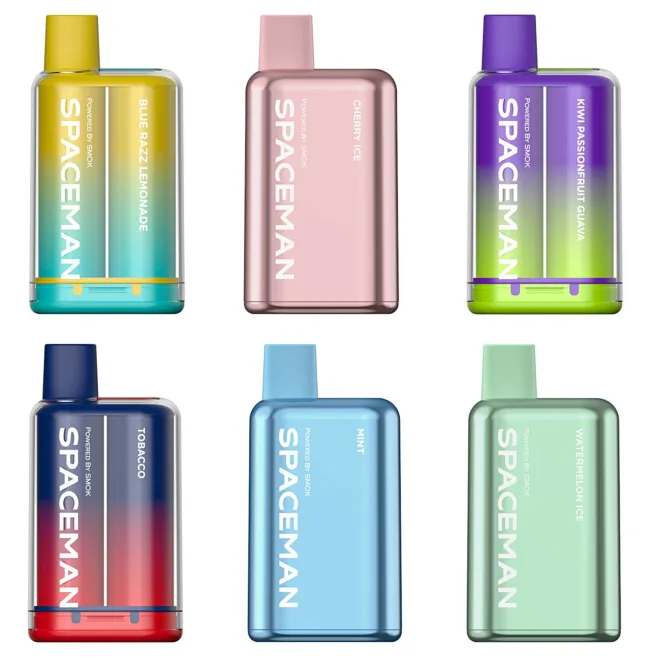 SPACEMAN B600 DISPOSABLE VAPE DEVICE 20MG BY SMOK-花瓣网