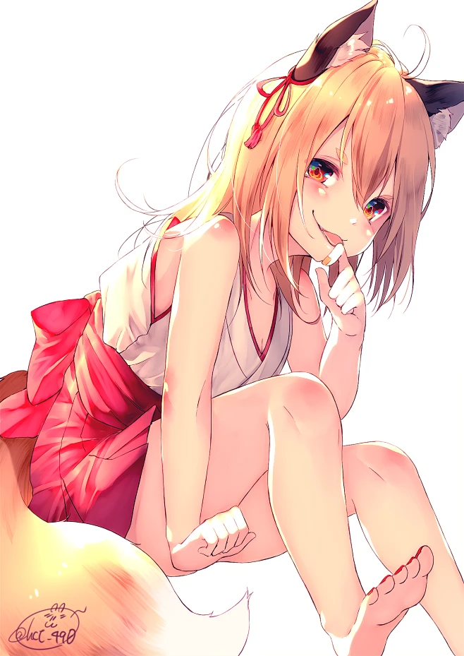 「狐ちゃん」/「ちた@お仕事募集中」のイラスト [pixiv]-花瓣网