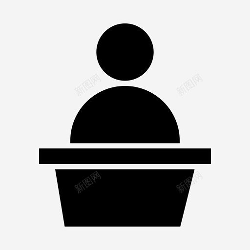 讲座讲师教师图标 UI图标 设计图片 免费下载 页面网页 平面电商 创意素材