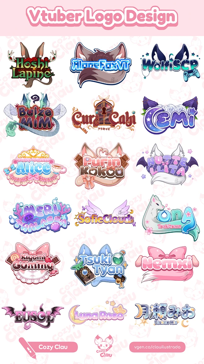 Bring your VTuber identity to life with a unique and charming design ...