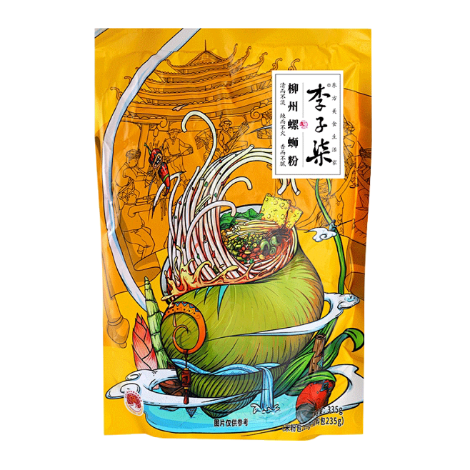 李子柒螺蛳粉335g*10包螺狮粉正宗广西柳州特产米线方便面袋装-tmall.com天猫