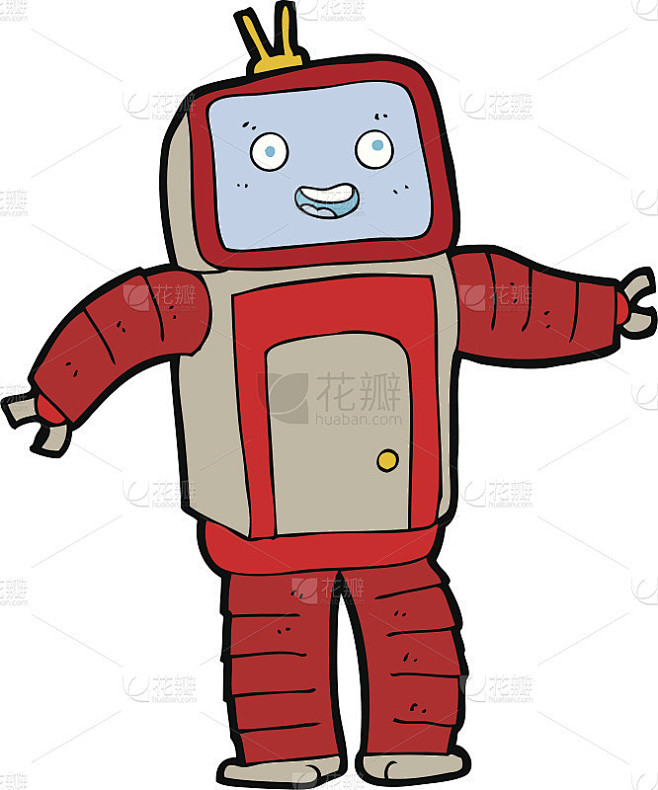 卡通机器人