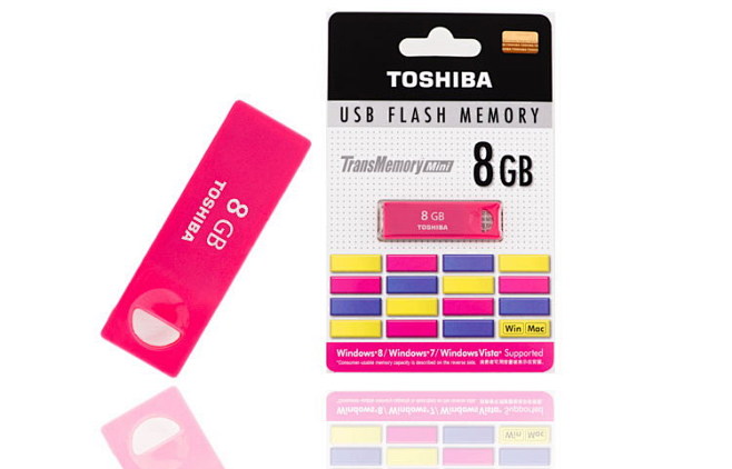 东芝 U盘 迷你mini UENS 8G 高速U盘优盘闪存盘8G 正品包邮-tmall.com天猫